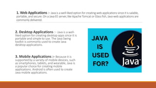 What is JAVA ? What is Java Programming used for ? | PPTX | Programming ...