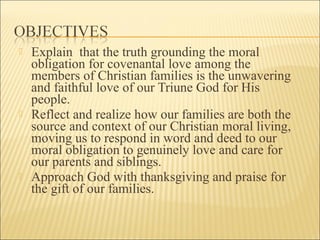 Loving Our Christian Family | PPT