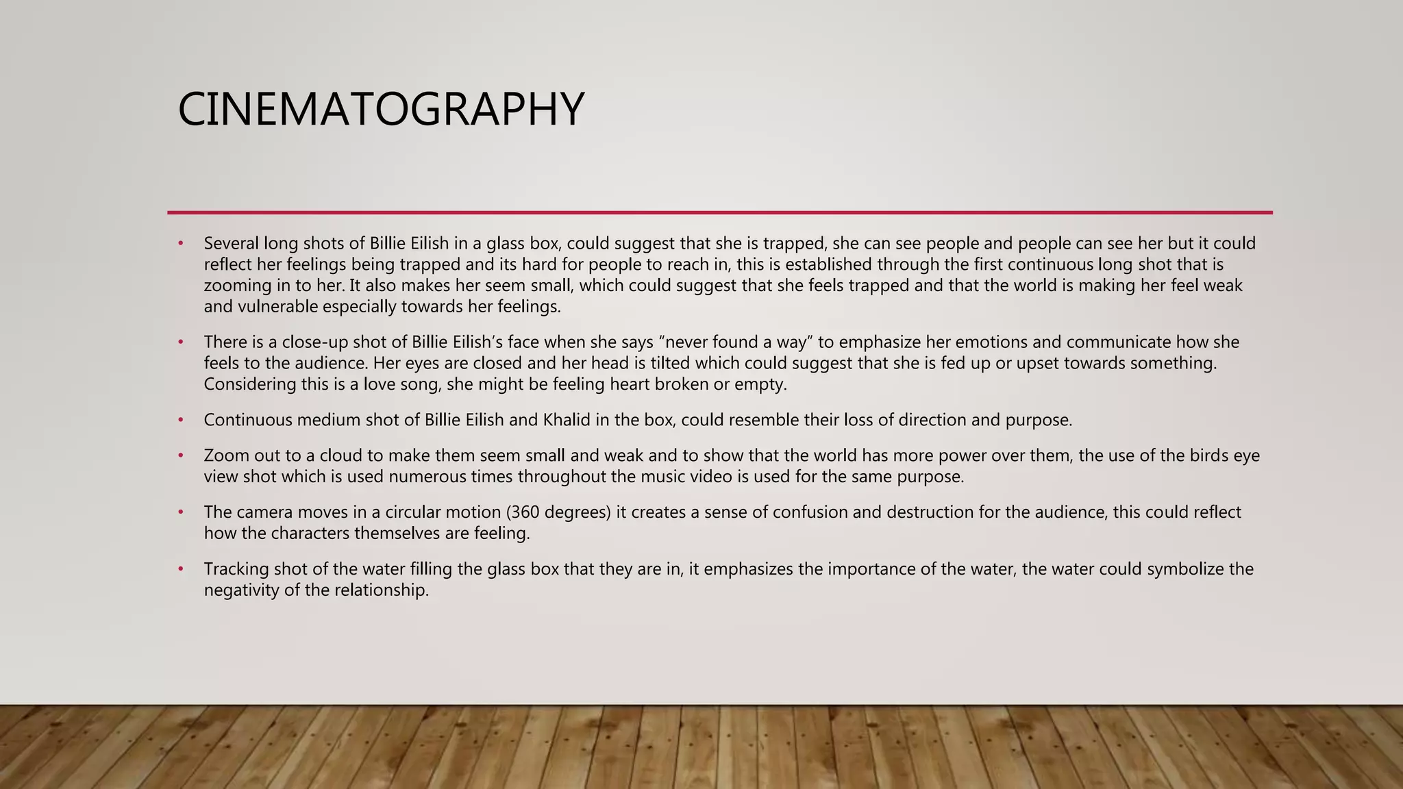 Lovley music video analysis | PPTX