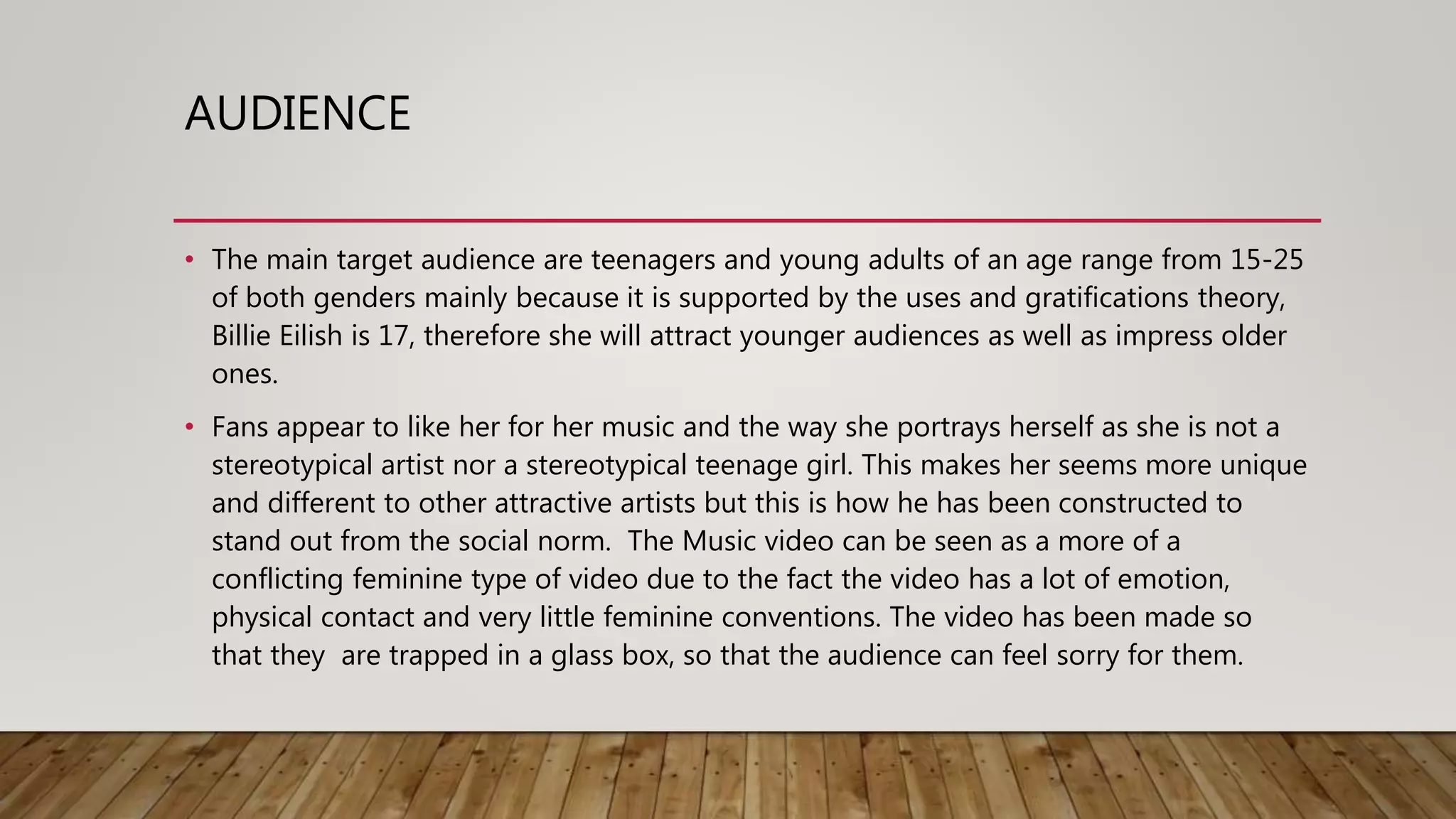 Lovley music video analysis | PPTX