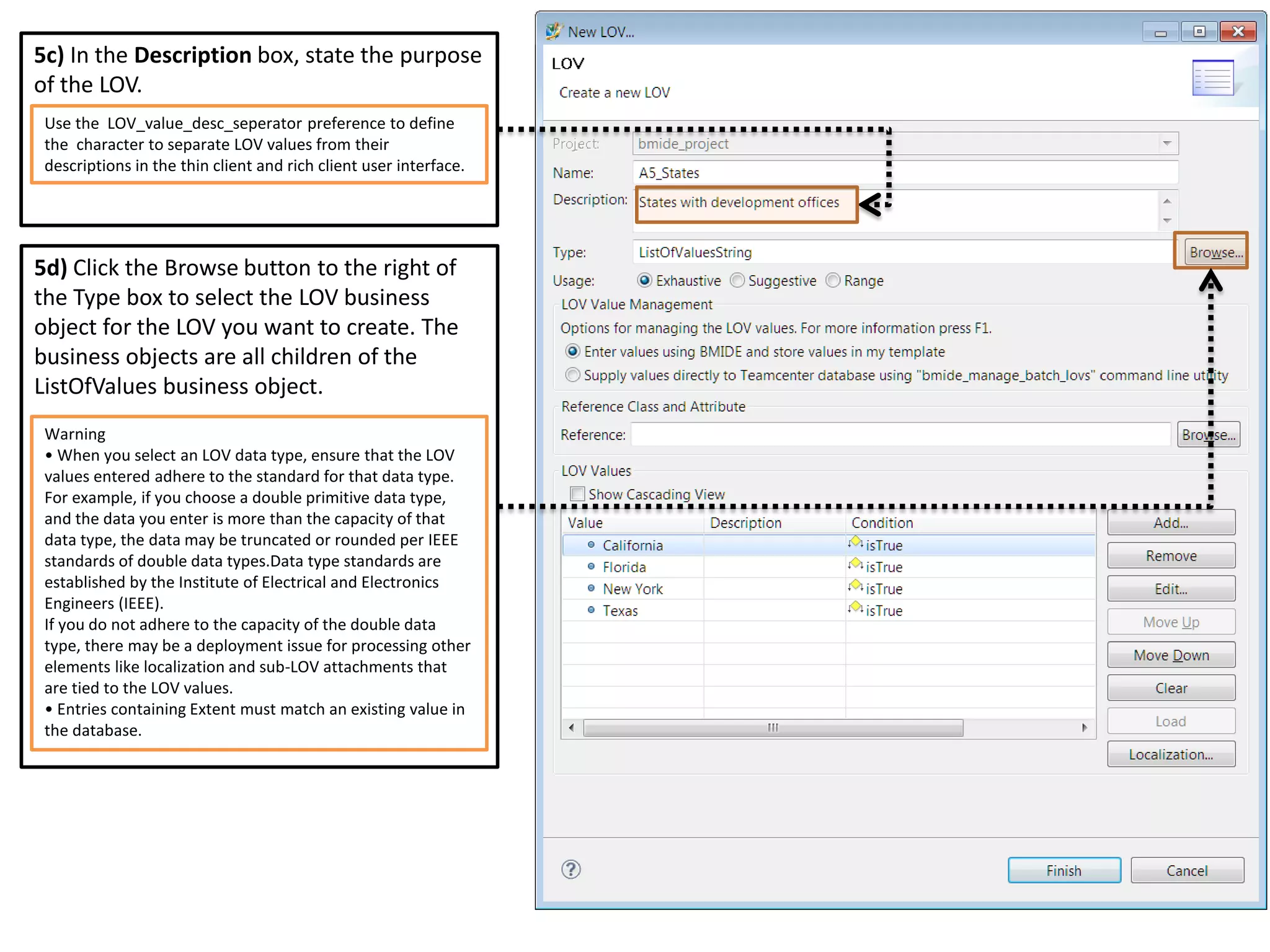 List of values Best Practices | PDF