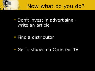 Low Budget Productions | PPT