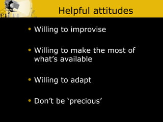 Low Budget Productions | PPT