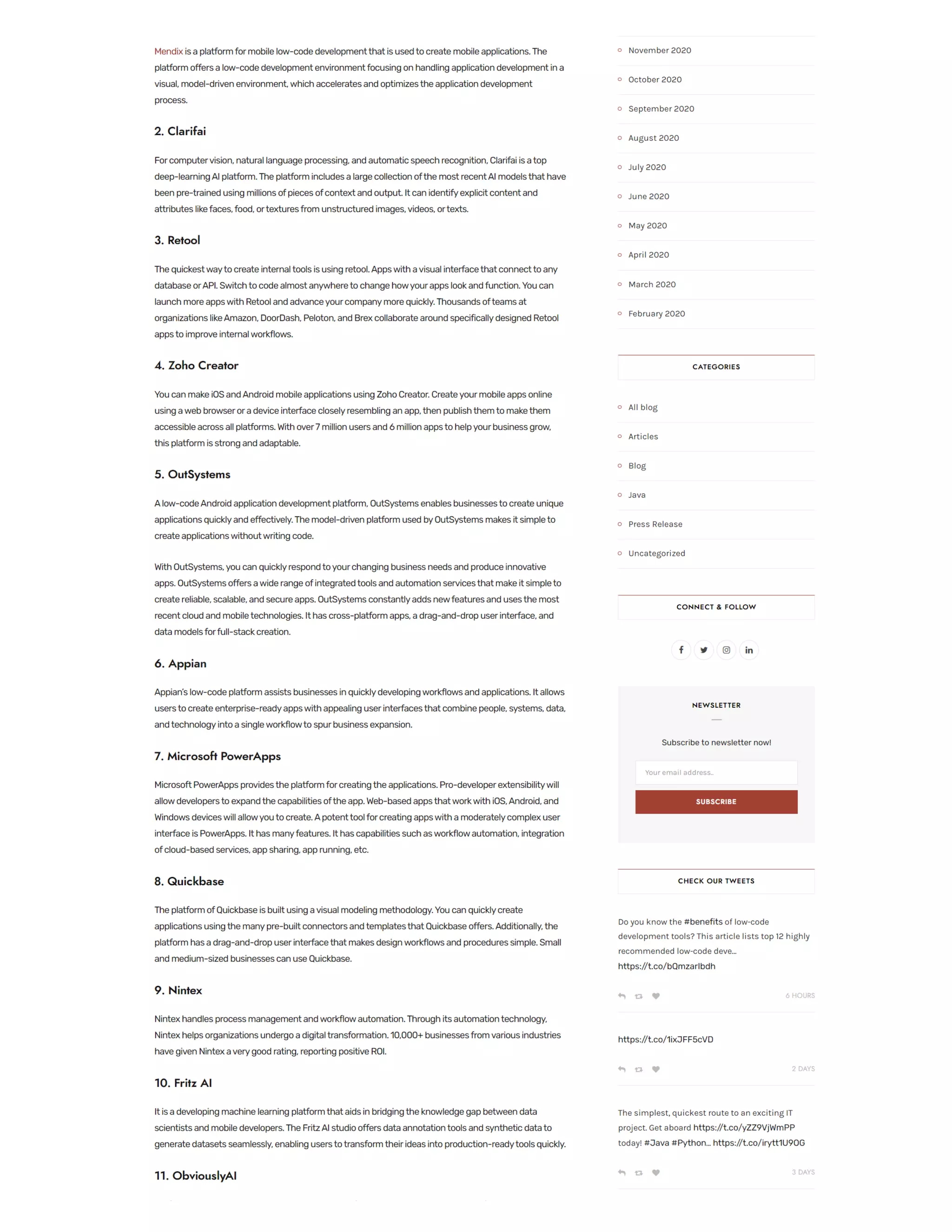 Top 12 Best Low-Code Development Platforms In 2023 | PDF