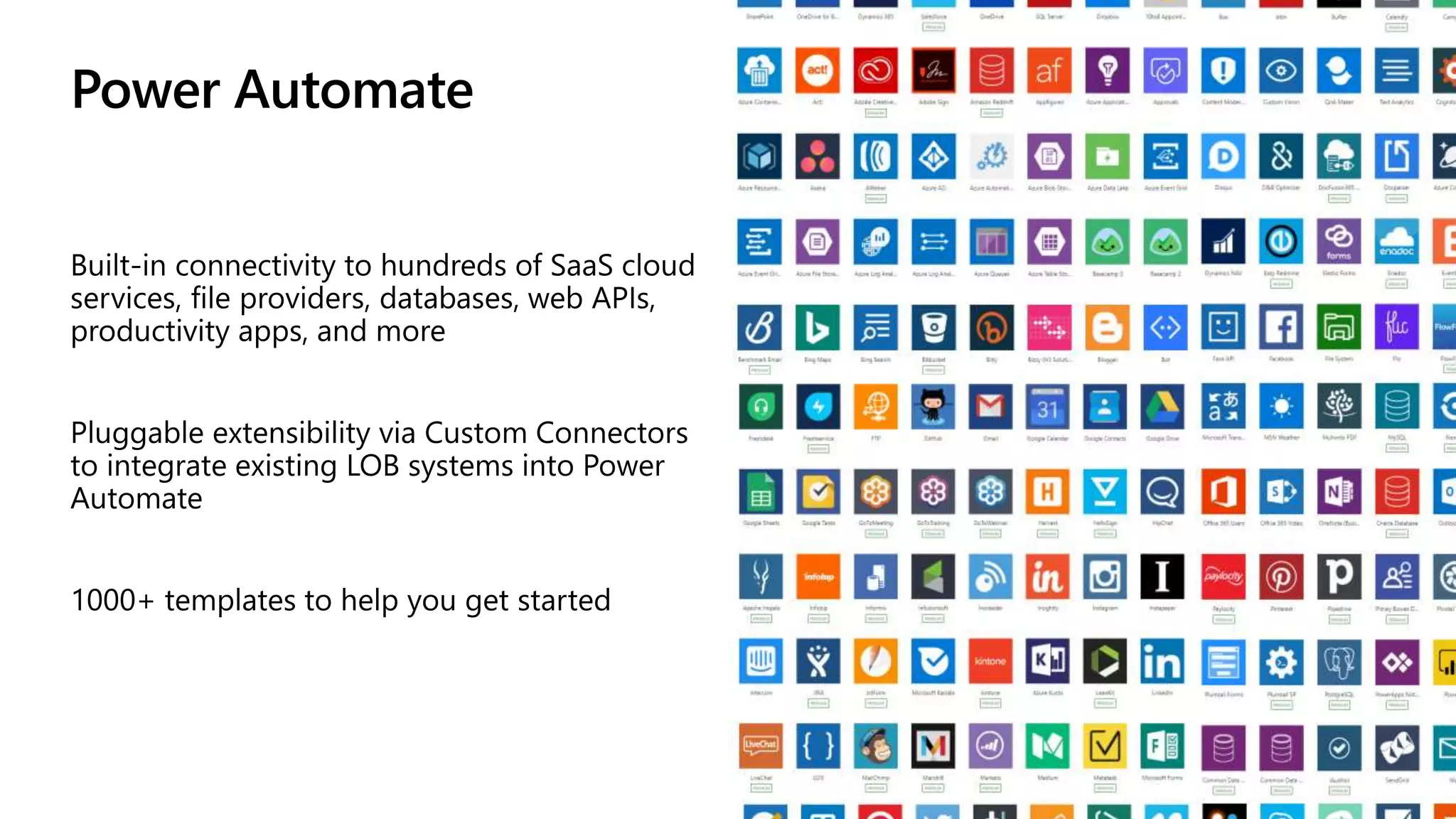 Microsoft Low Code / No Code Business Process Automation | PPTX