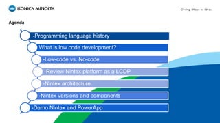 Low code development platform | PPTX