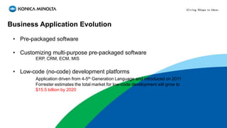 Low code development platform | PPTX