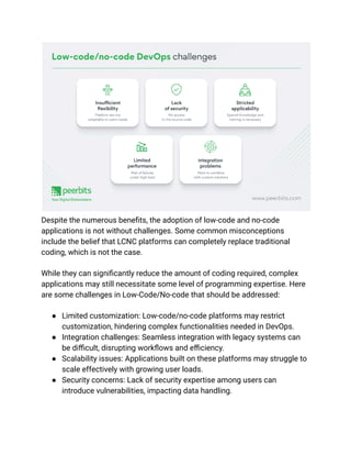 Low-Code/No-Code in DevOps: Using visual tools to automate development & deployment | PDF
