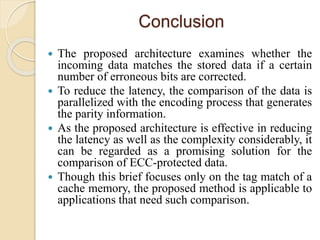 Low complexity low-latency architecture for matching | PPT