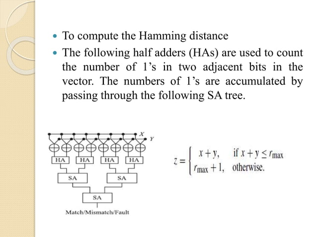 Low Complexity Low Latency Architecture For Matching Ppt