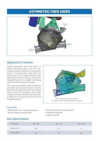 Low Consistency Offset Pulping Loop - Paper & Pulp Machinery | PDF