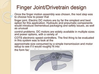 Low cost-prosthetic-hand | PPTX