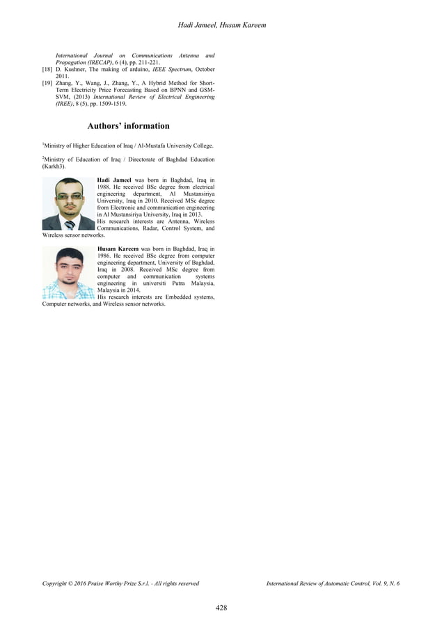 Low cost energy-efficient smart monitoring system using open-source microcontrollers | PDF