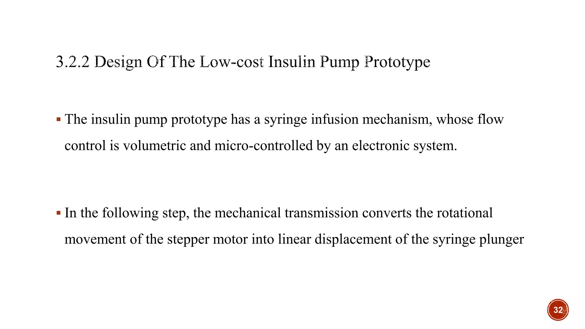 LOW-COST INSULIN PUMP WITH PREDICTIVE BASED MITIGATION OF HYPERGLYCEMIA ...