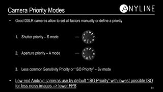 Low-end Android cameras and the exposure triangle | PPT