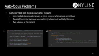 Low-end Android cameras and the exposure triangle | PPT