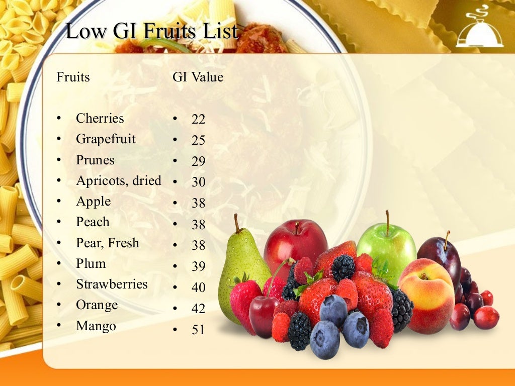 Low Glycemic Index Food Chart For Good Health Low Glycemic Index Food Chart For Good Health