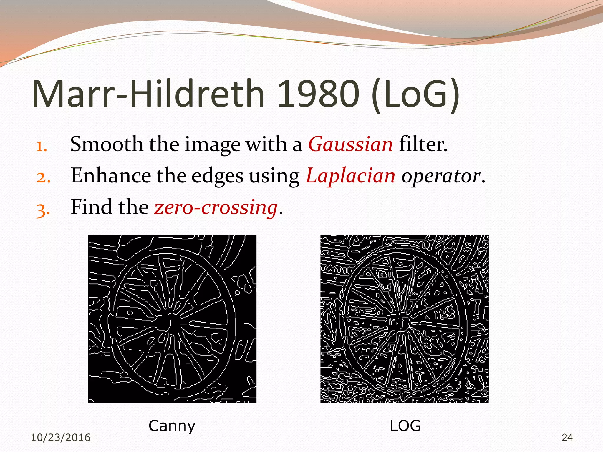 Low level feature extraction - chapter 4 | PPT