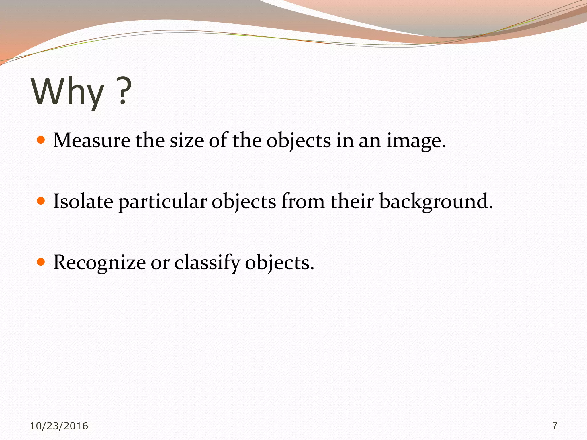 Low level feature extraction - chapter 4 | PPT