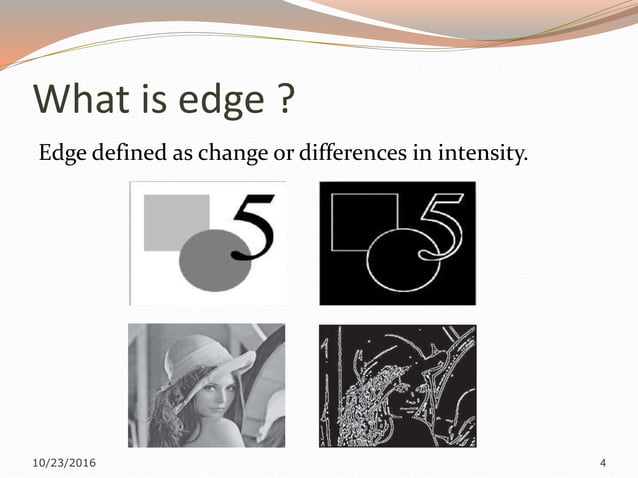 Low level feature extraction - chapter 4 | PPT