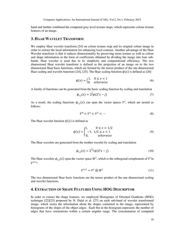 Low level features for image retrieval based | PDF