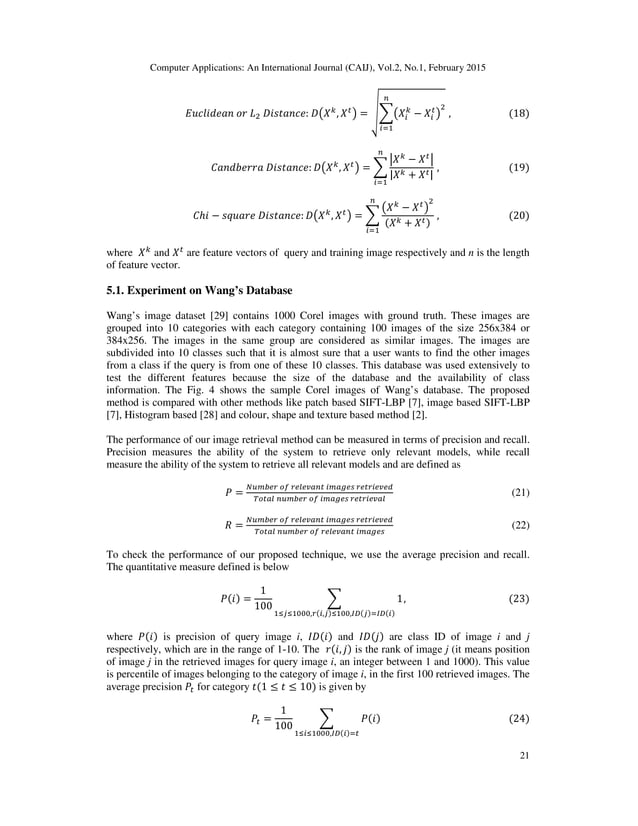 Low level features for image retrieval based | PDF