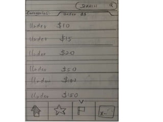 Low medium fidelity prototype | PPTX