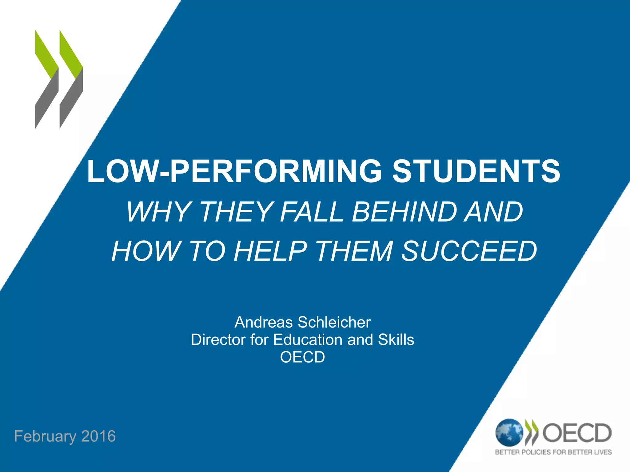 Low-Performing Students - Why They Fall Behind and How to Help Them ...