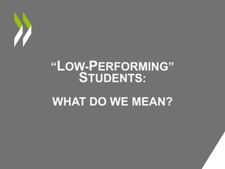 Low-Performing Students - Why They Fall Behind and How to Help Them ...