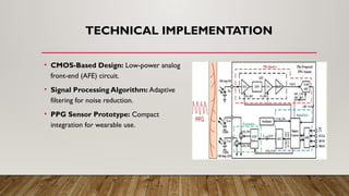 Low-Power, High-Sensitivity PPG Sensor for Wearable Health Monitoring ...
