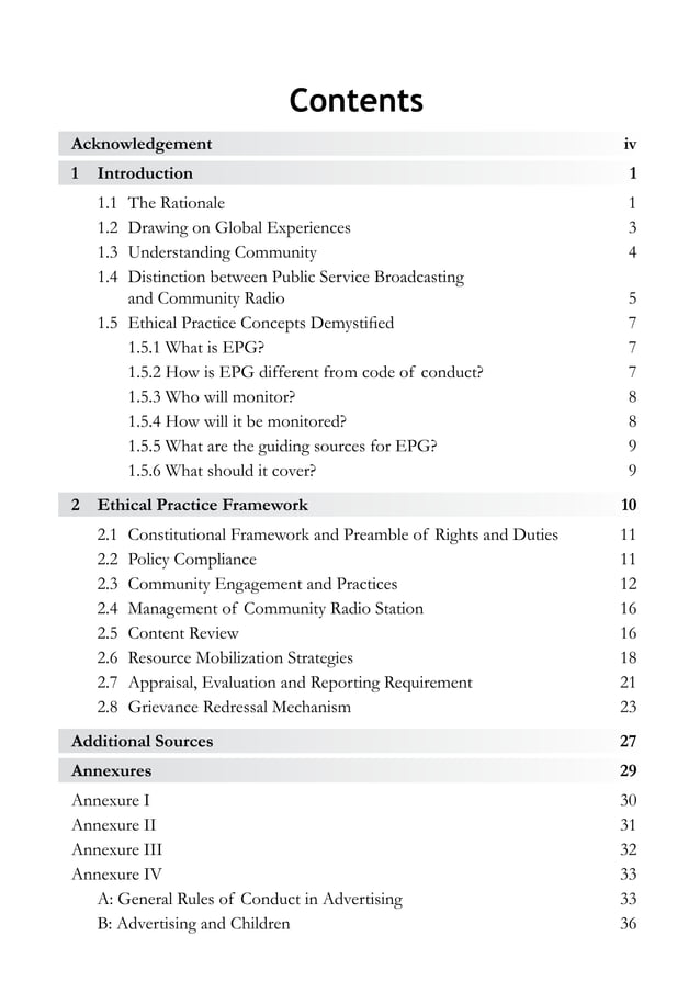 Ethical Practice Guidelines for Community Radio Stations | PDF