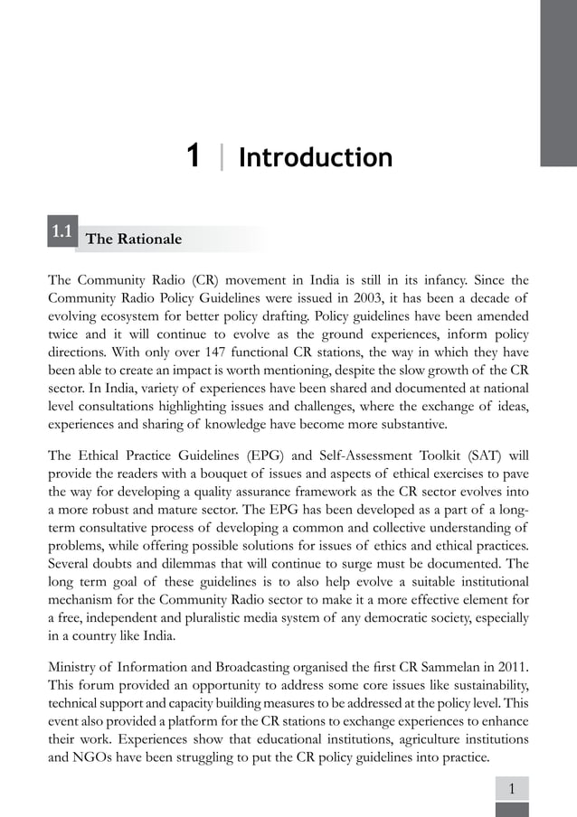 Ethical Practice Guidelines for Community Radio Stations | PDF