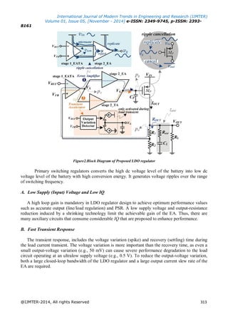 LOW VOLTAGE LOW DROPOUT REGULATOR USING CURRENT SPLITTING TECHNIQUE | PDF