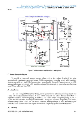 LOW VOLTAGE LOW DROPOUT REGULATOR USING CURRENT SPLITTING TECHNIQUE | PDF