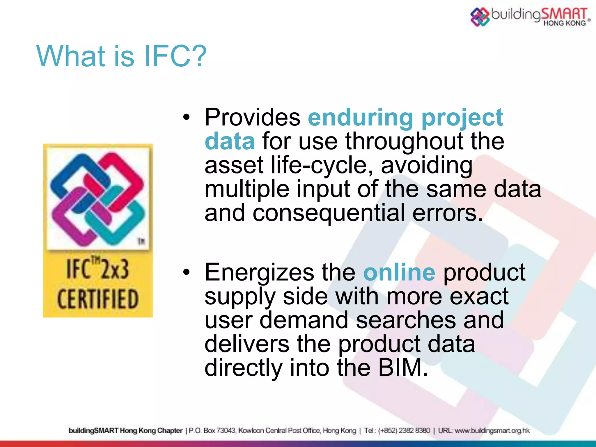 buildingSMART Hong Kong Introduction | PPT
