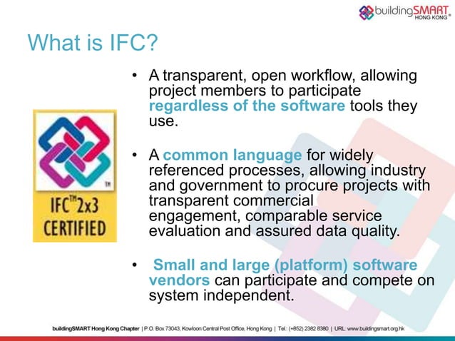 buildingSMART Hong Kong Introduction | PPT