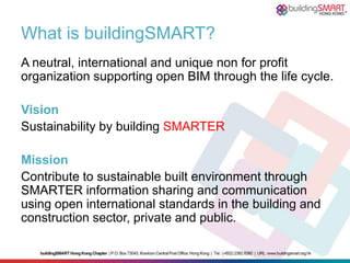 buildingSMART Hong Kong Introduction | PPT