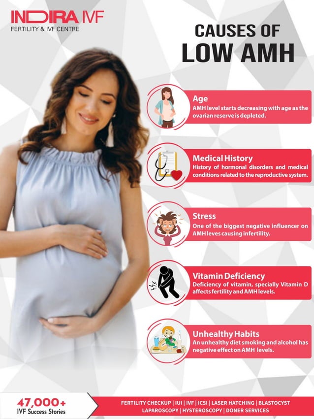 Low AMH : Causes, Symptoms and Treatment | PDF