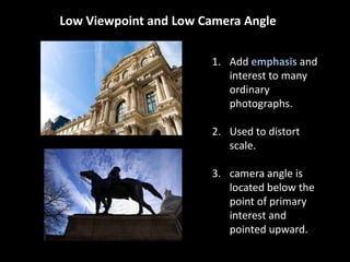 Low and high viewpoint | PPTX | Cameras and Camcorders | Consumer ...