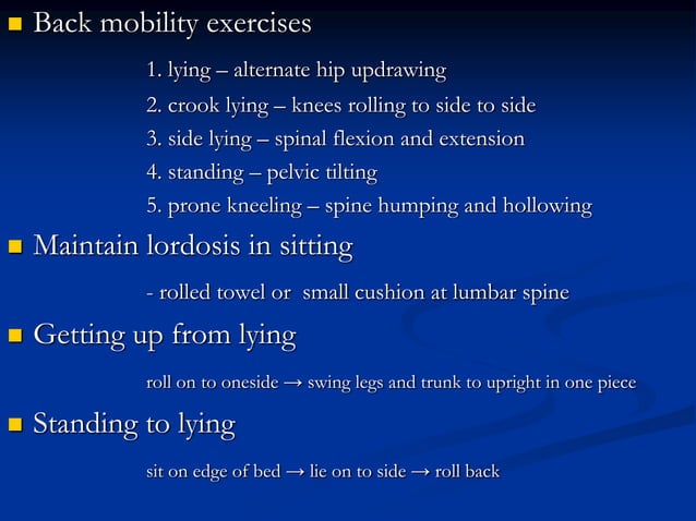 Lowback injuries | PPT