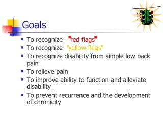 Low Back Pain | PPT