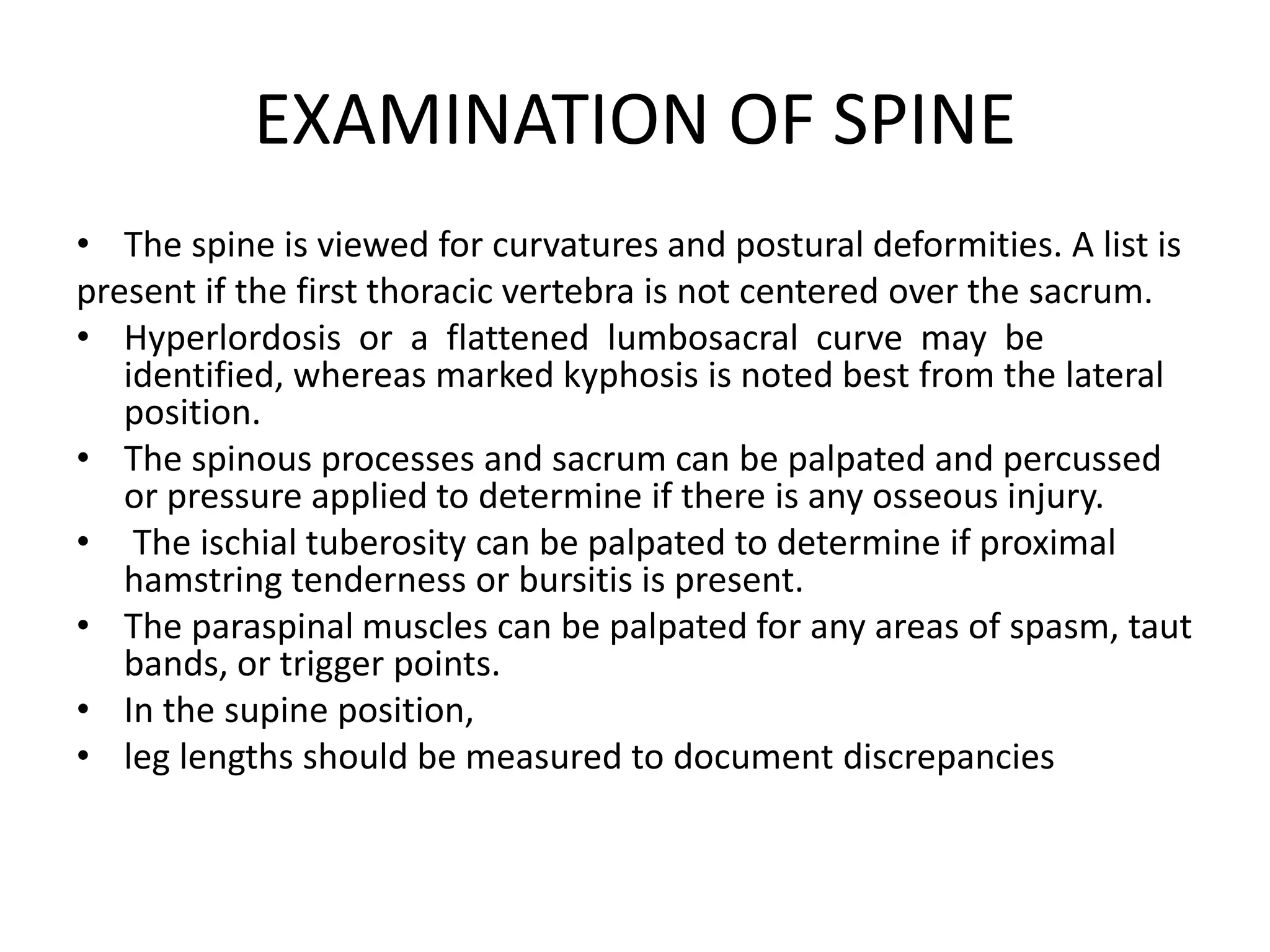 Low back pain | PPTX