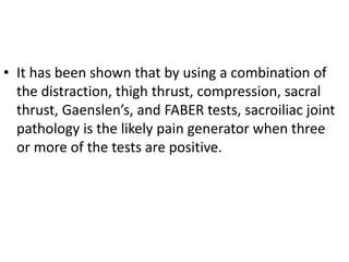 Low back pain | PPTX