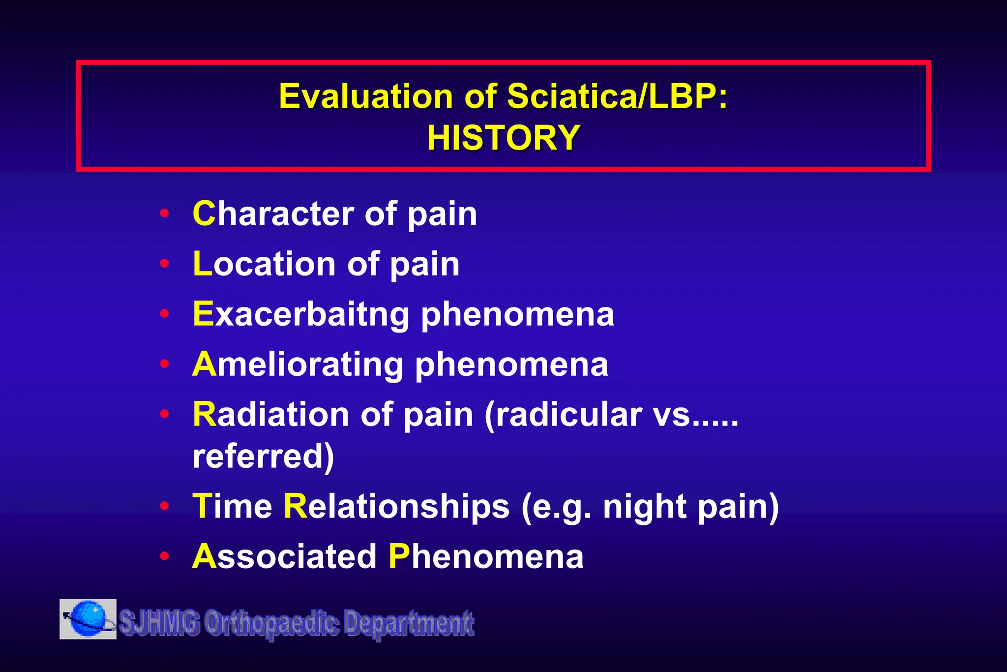 Low Back Pain abc A review of anatomy and treatment options for low ...