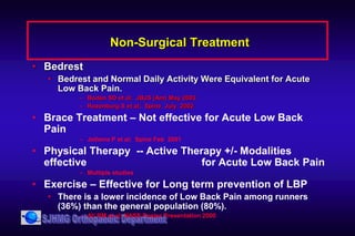 Low Back Pain abc A review of anatomy and treatment options for low ...