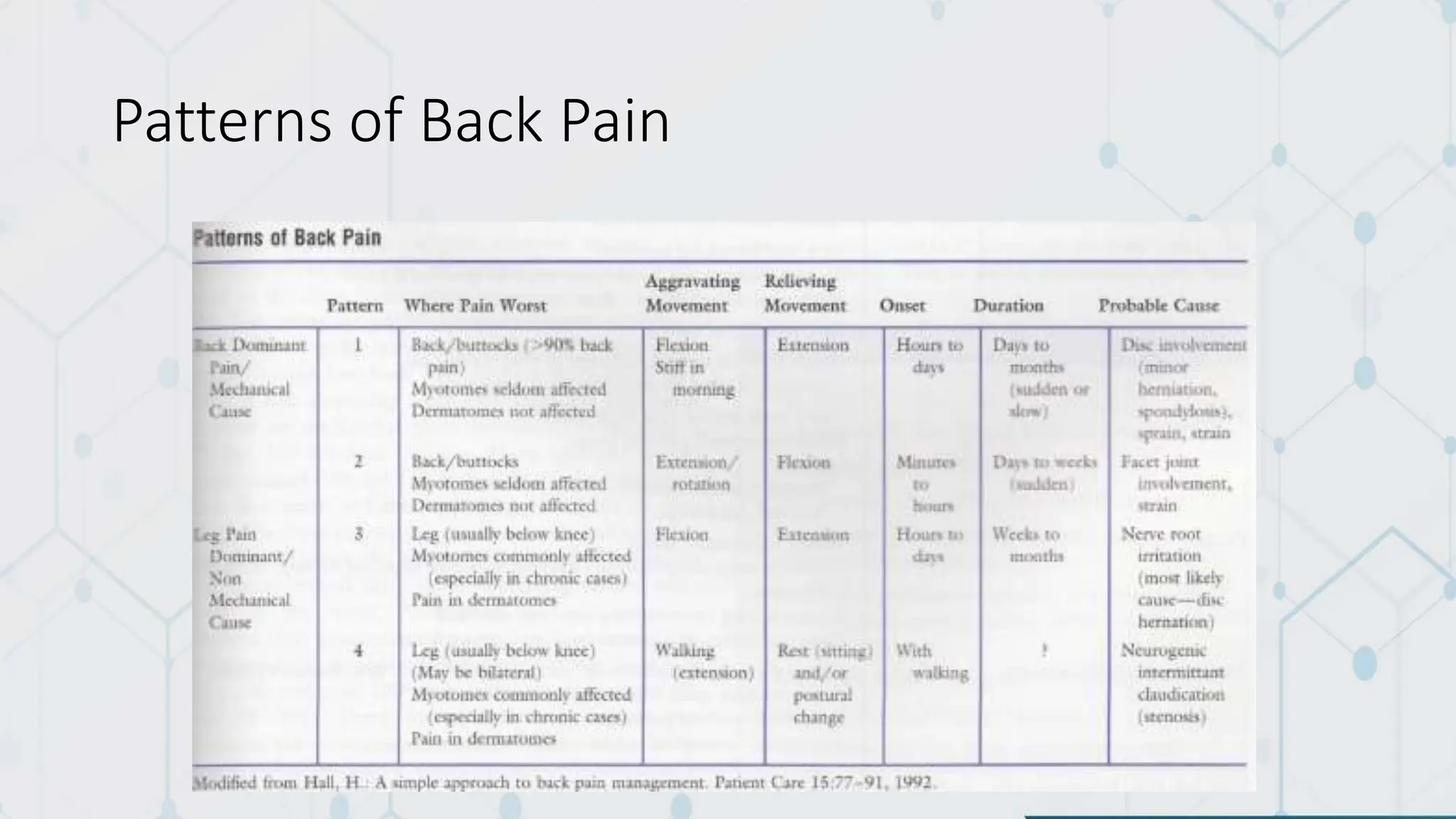 Low Back Pain untuk Awam dan pekerja tahun 2024 | PPTX