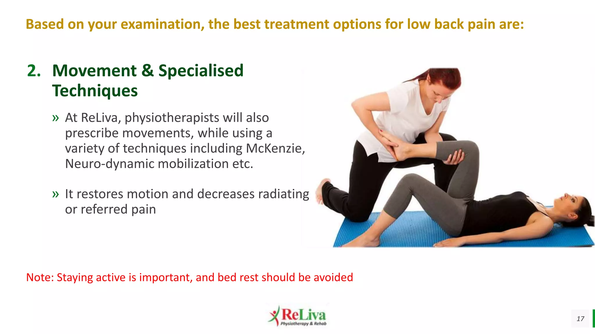Low back pain ppt | PDF