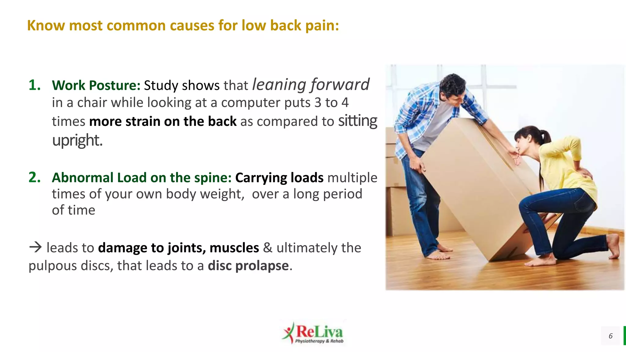 Low back pain ppt | PDF
