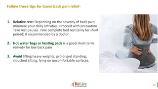 Low back pain ppt | PDF