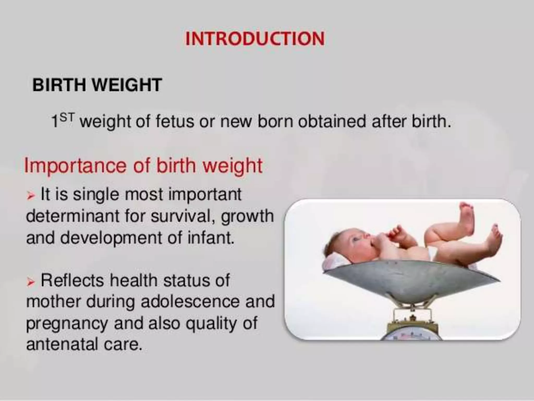 Low birth weight | PPTX